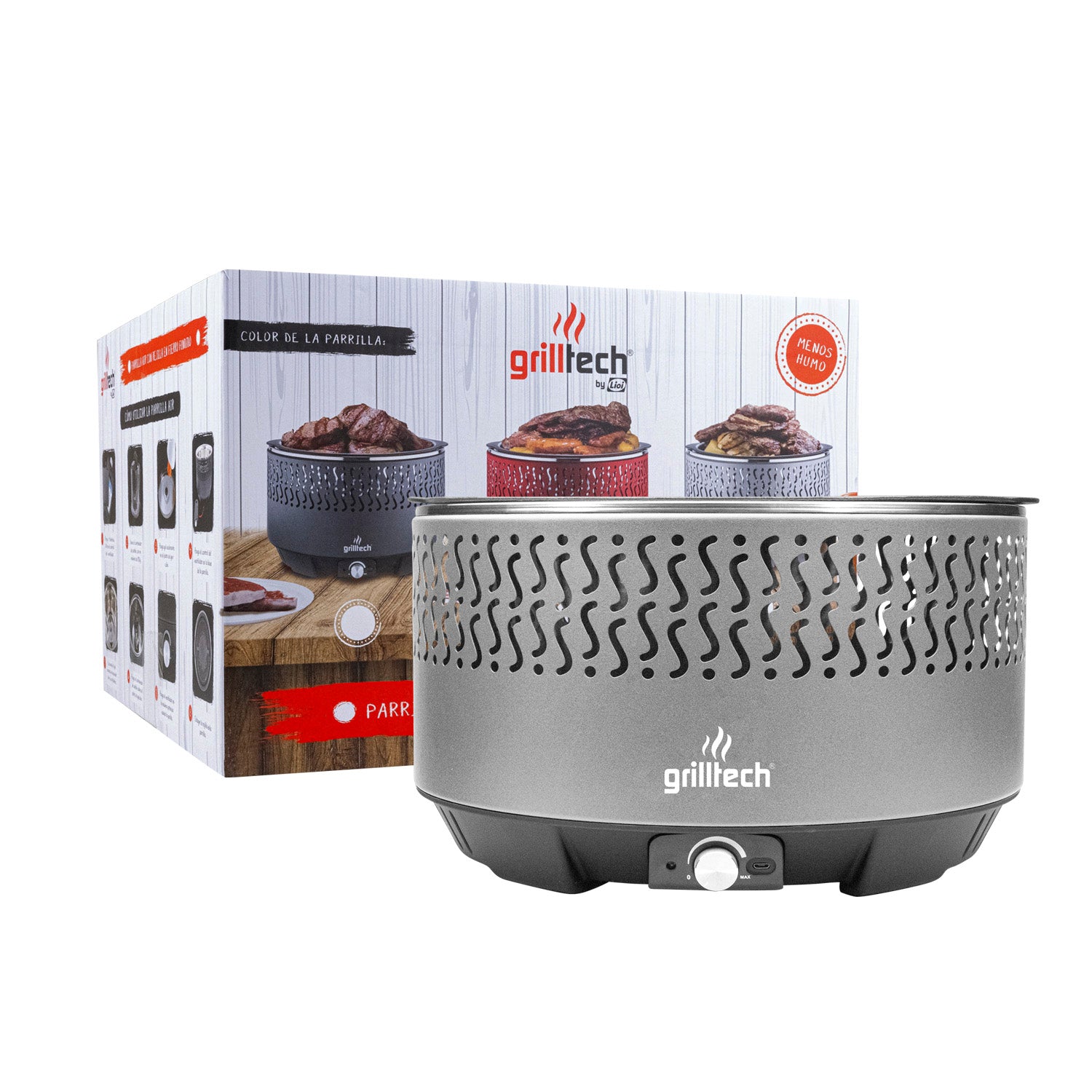 Parrilla AIR Pro Gris – Grilltech