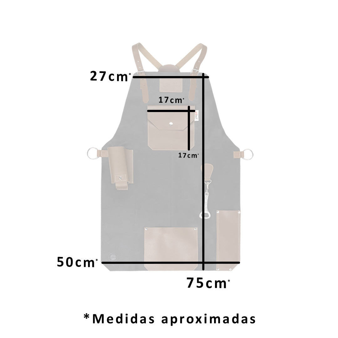 Pechera Cuero Master Black – Grilltech